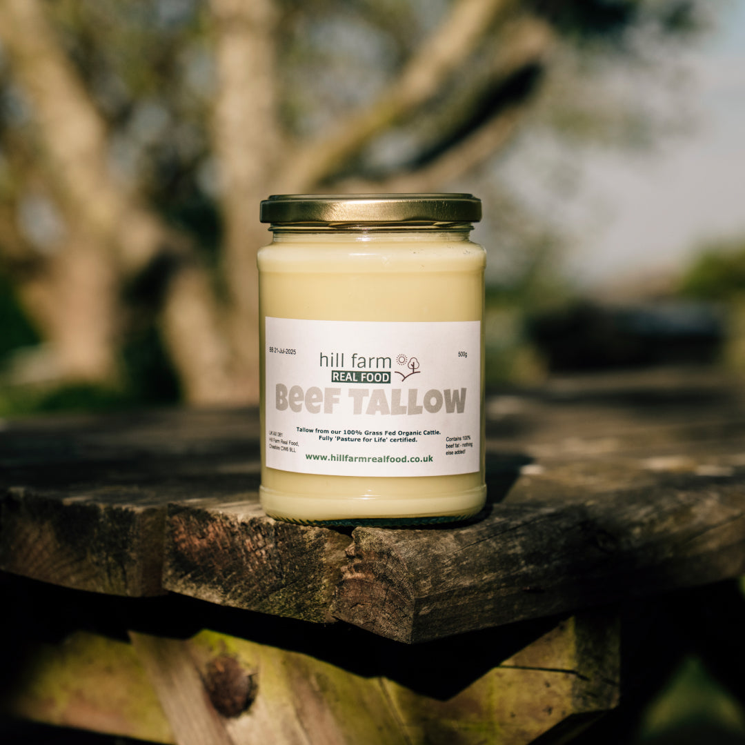 Hill Farm BEEF TALLOW 500ml – Hill Farm Real Food