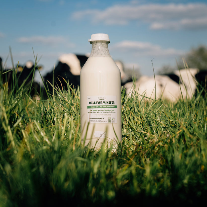 Live Kefir 1 Litre - Made From A2 Milk - Hill Farm Real Food